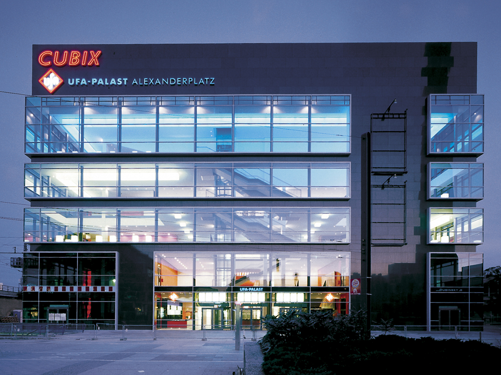 Cubix Cinema at Alexanderplatz, Berlin — Sergei Tchoban