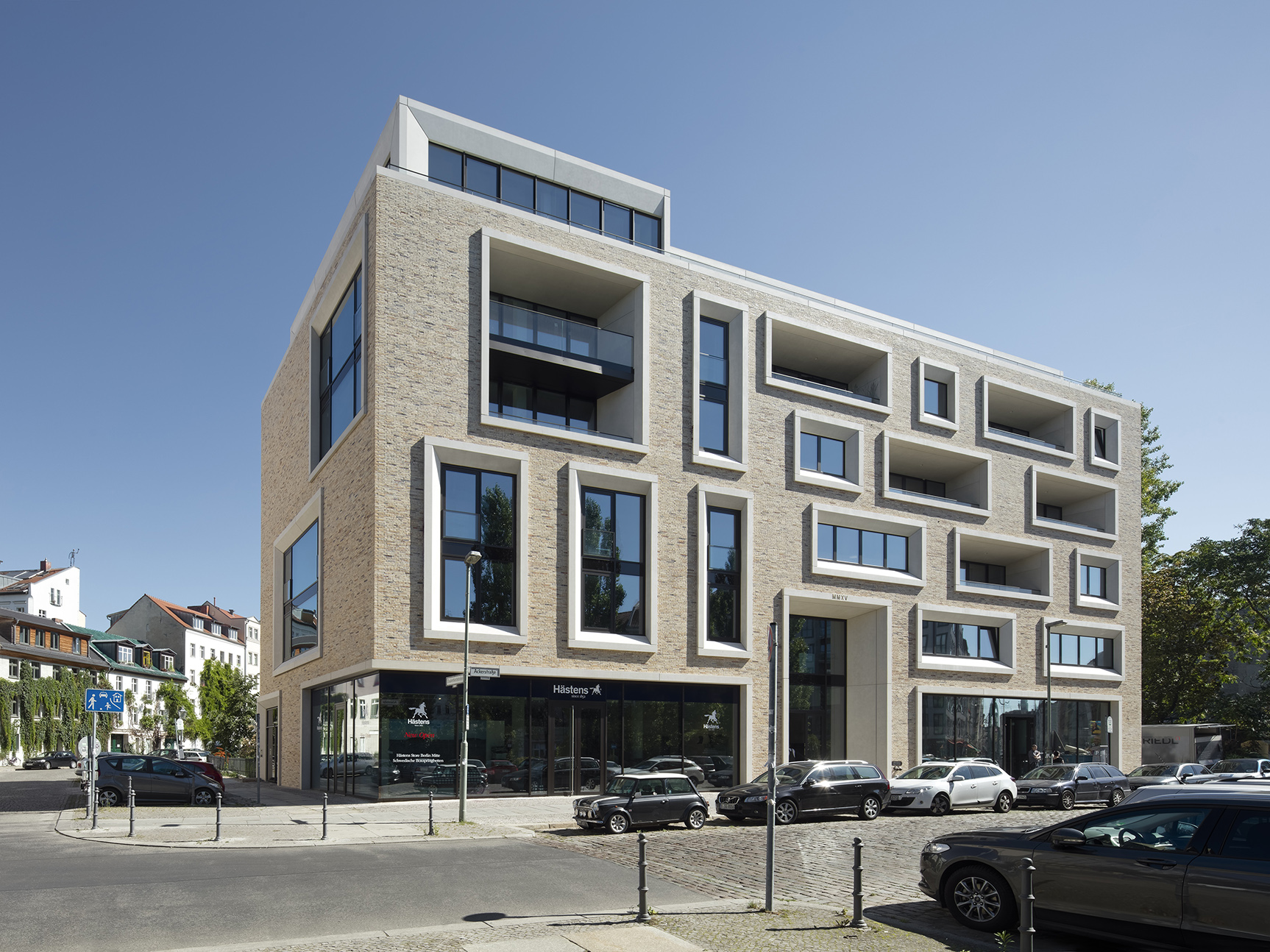 Residential and office building Ackerstr. 29, Berlin — Sergei Tchoban